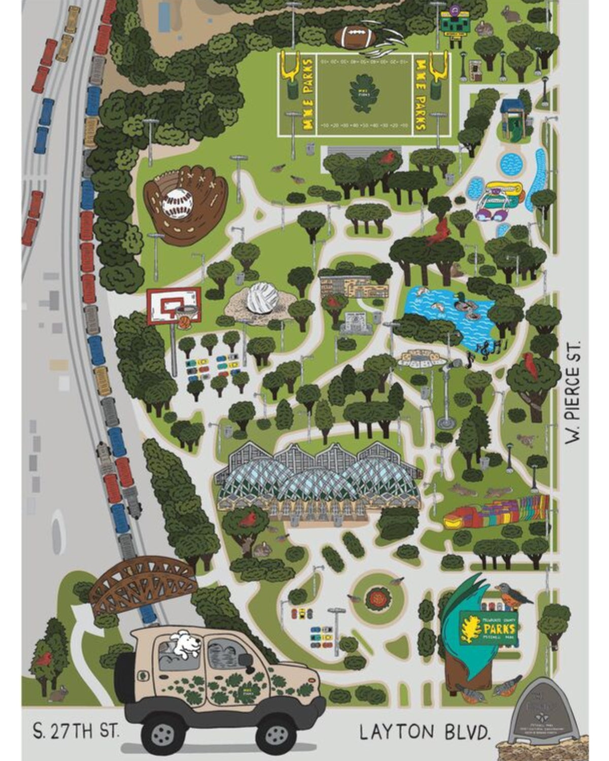 Mitchell Park Poster