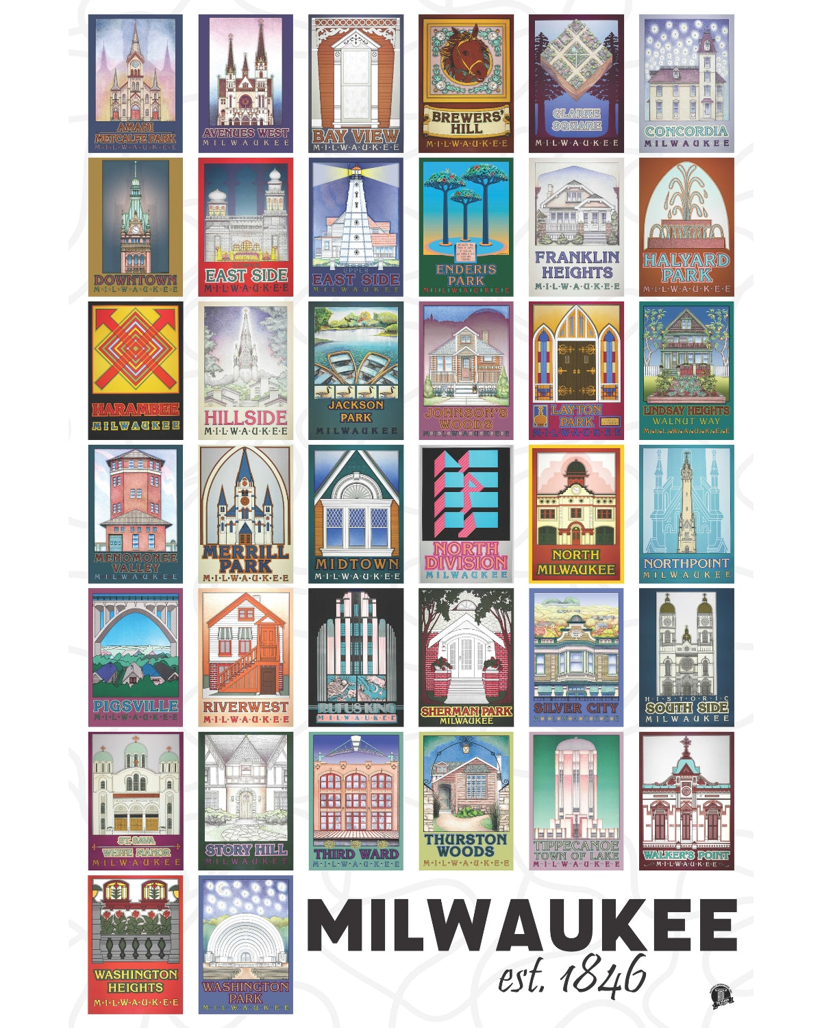 2025 Neighborhoods Poster