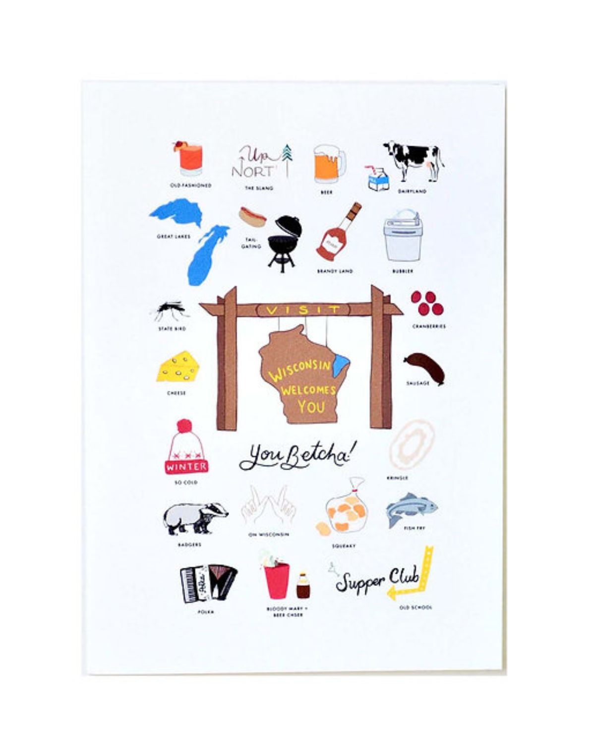 Visit Wisconsin Card