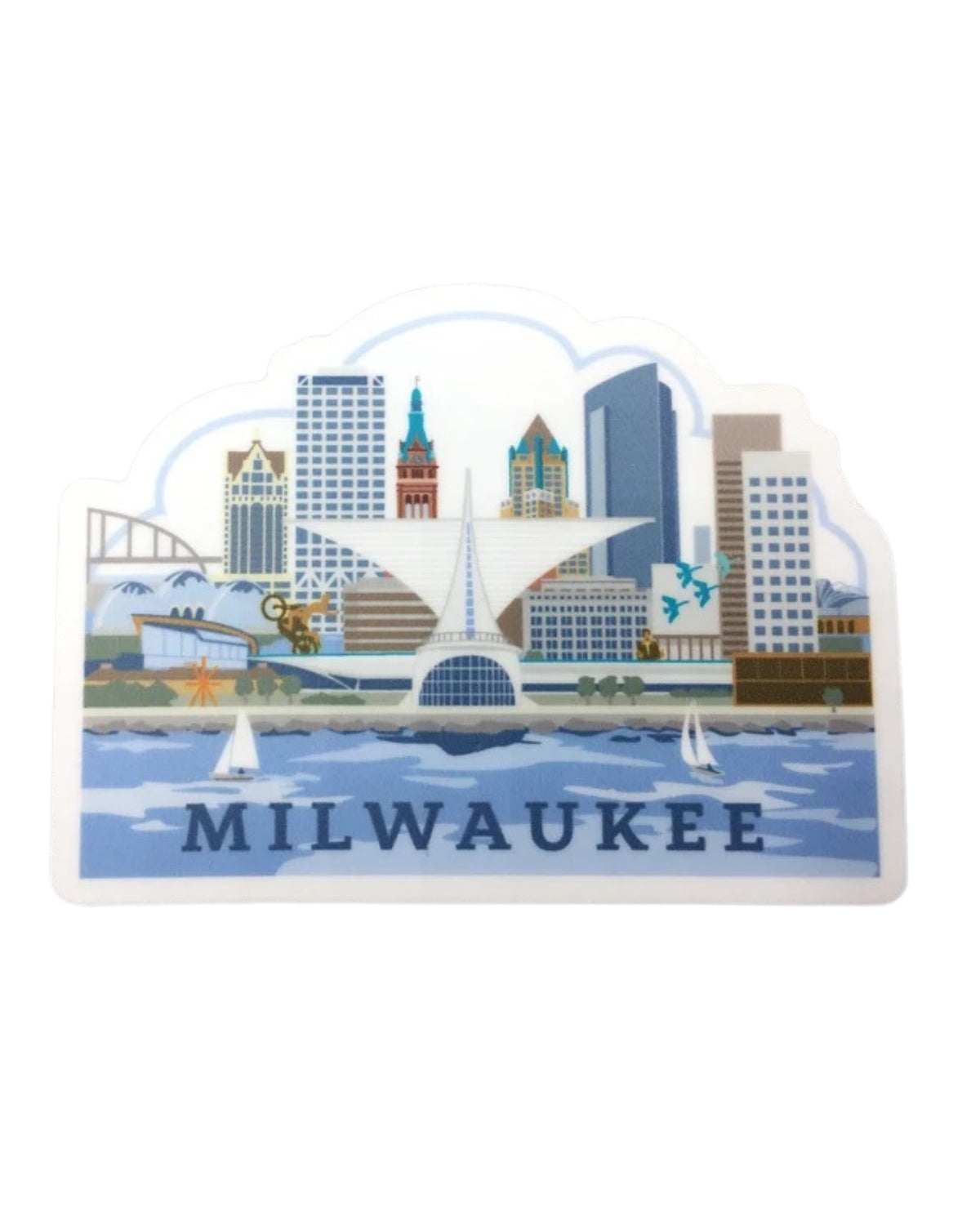 Lindgren Skyline Sticker
