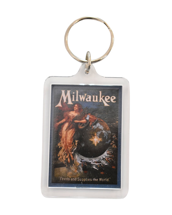 Milwaukee Feeds and Supplies the World Keychain