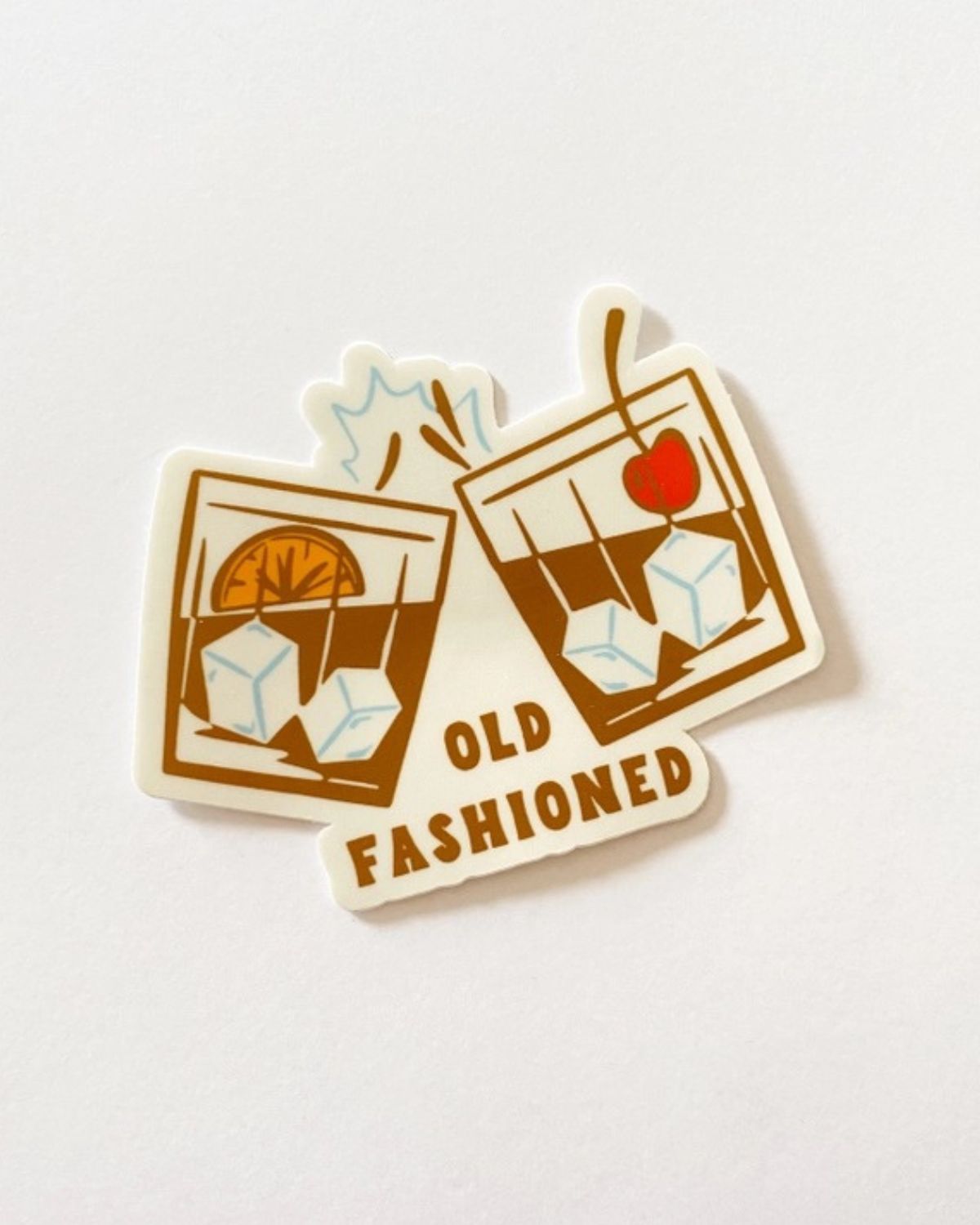 Old Fashioned Cheers! Sticker