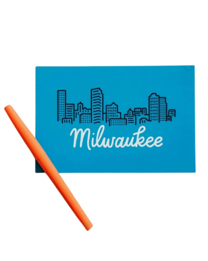 Milwaukee Skyline Postcard
