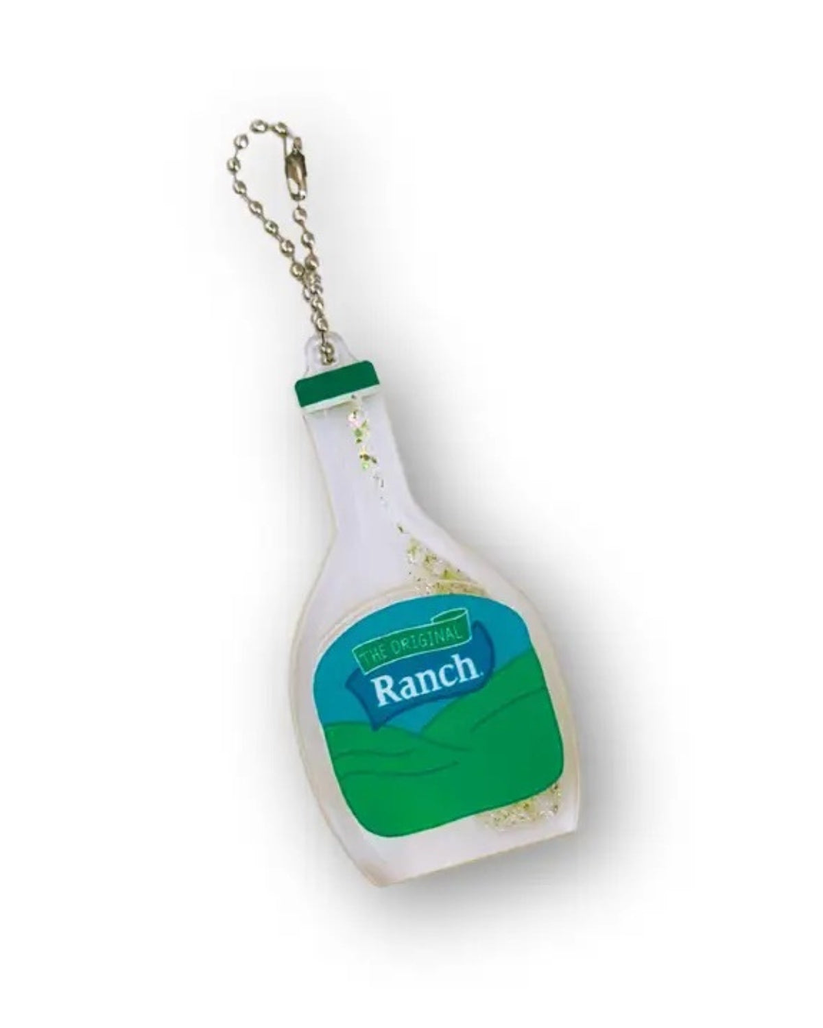 Ranch Dressing Glitter Keychain