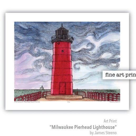 Milwaukee Pierhead Lighthouse Print