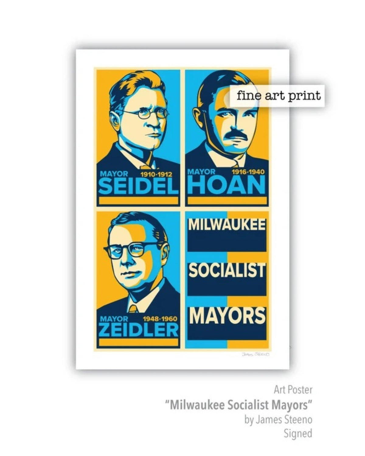 Socialist Mayors Poster