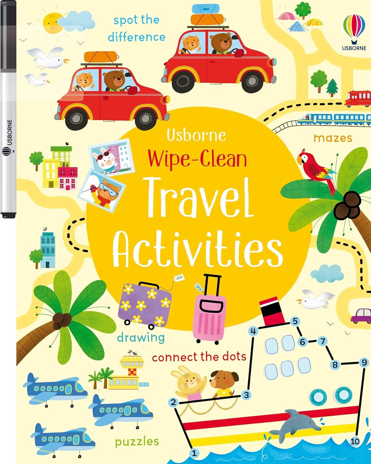 Wipe-clean Travel Activities